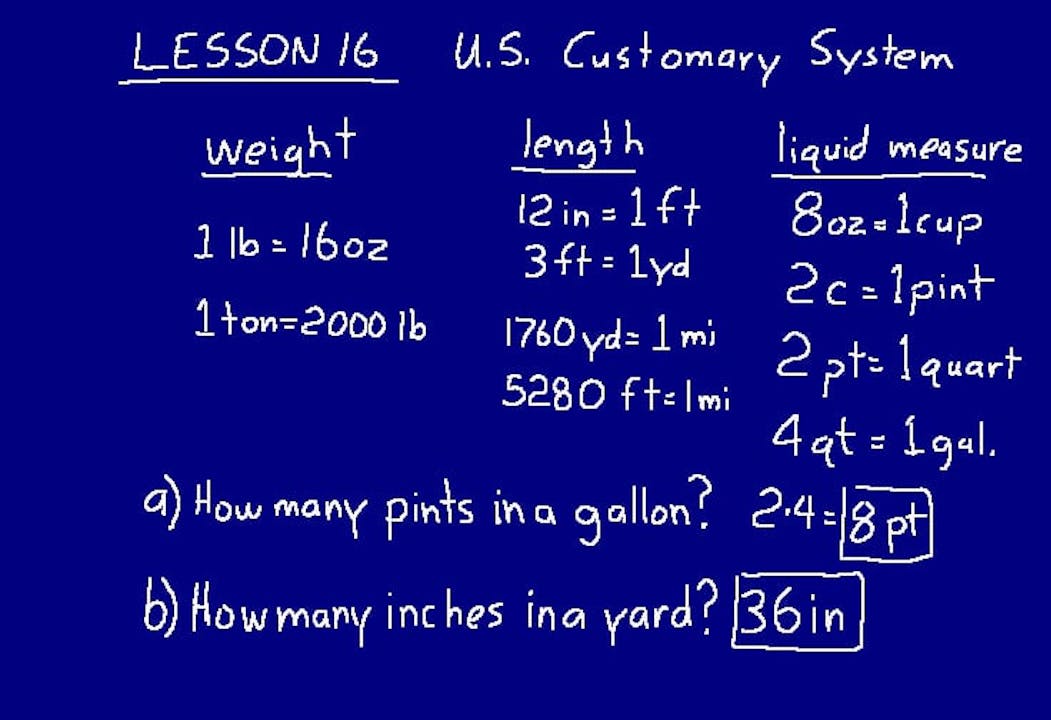 Lesson 16 DIVE Math 8/7 2nd Edition - DIVE into Math and Science