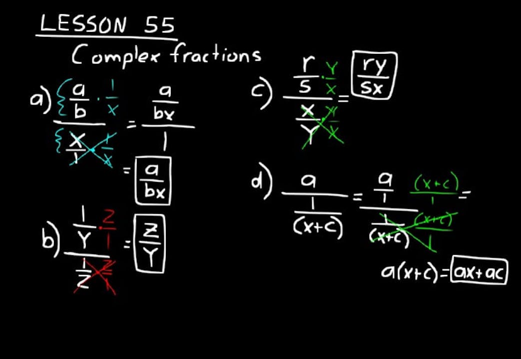 Lesson 55 DIVE Algebra 1, 3rd Edition - DIVE Lectures for Saxon Algebra ...