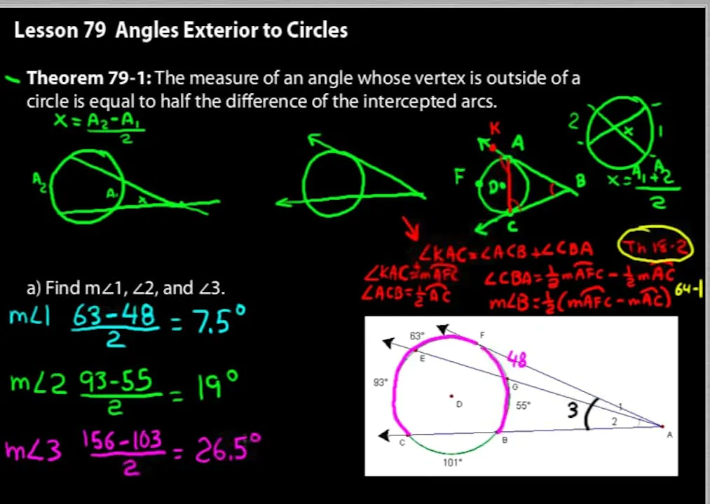 Lesson 79 Lecture DIVE Geometry - DIVE into Math and Science