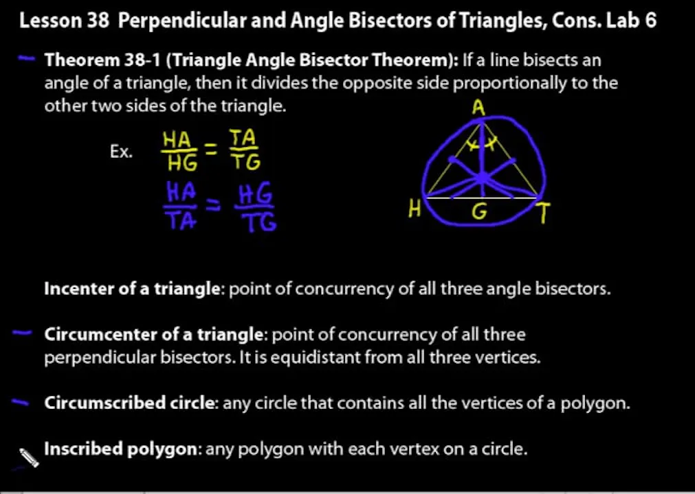 Lesson 38 Lecture DIVE Geometry - DIVE into Math and Science