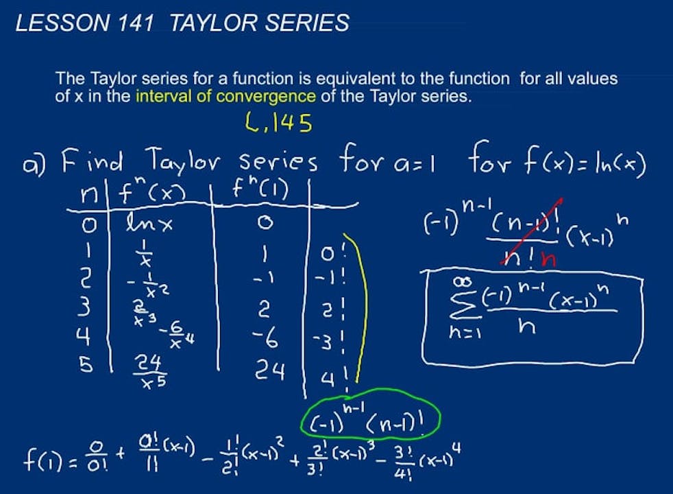 Lesson 141 DIVE Calculus, 2nd Edition - DIVE into Math and Science