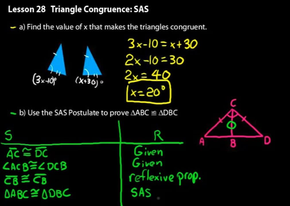 Lesson 28 Lecture DIVE Geometry - DIVE for Saxon Geometry Video ...
