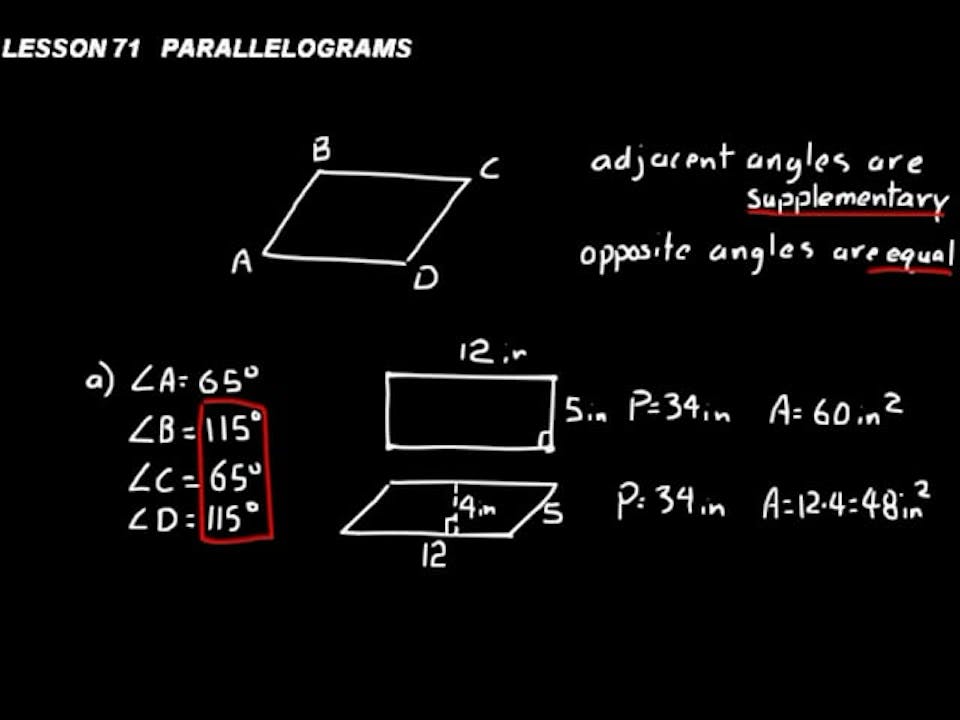 Lesson 71 Dive 7/6, 4th Edition - DIVE Lectures for Saxon Math 7/6, 4th ...