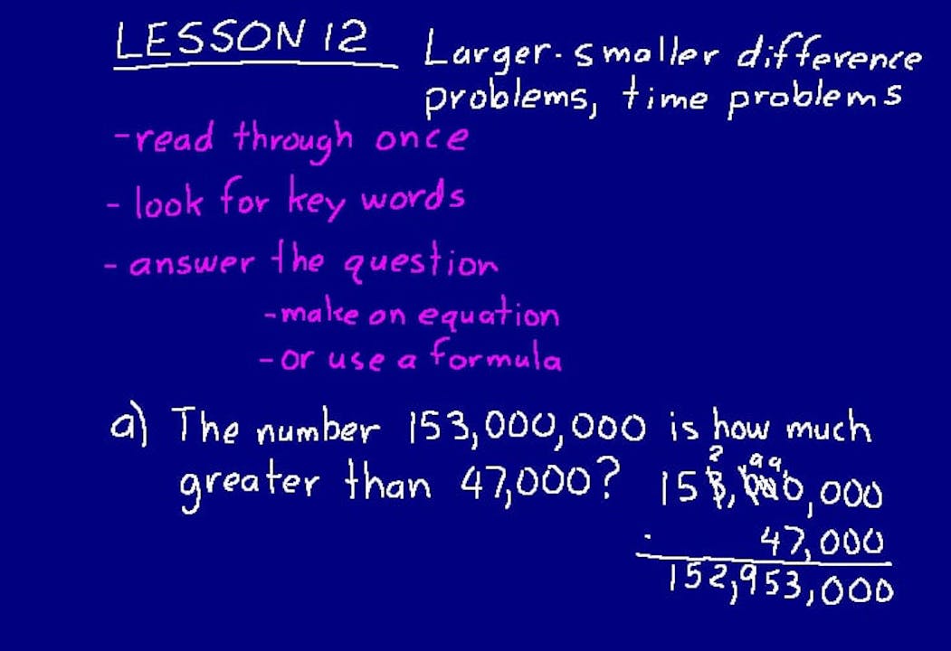 Lesson 12 DIVE Math 8/7 2nd Edition - DIVE into Math and Science