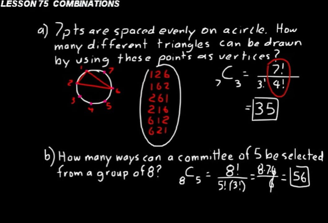 Lesson 75 DIVE Advanced Math - DIVE into Math and Science