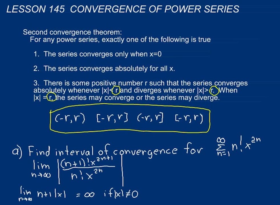 Lesson 145 DIVE Calculus, 2nd Edition - DIVE into Math and Science