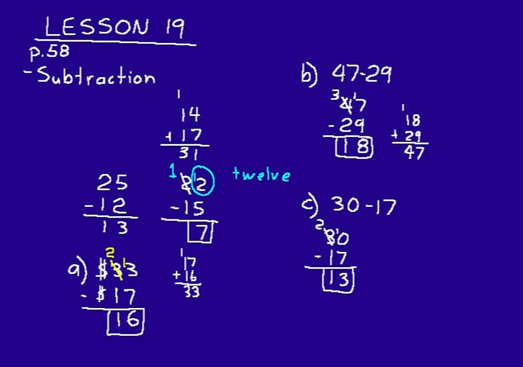 Lesson 19 DIVE 5/4, 2nd Edition - DIVE into Math and Science