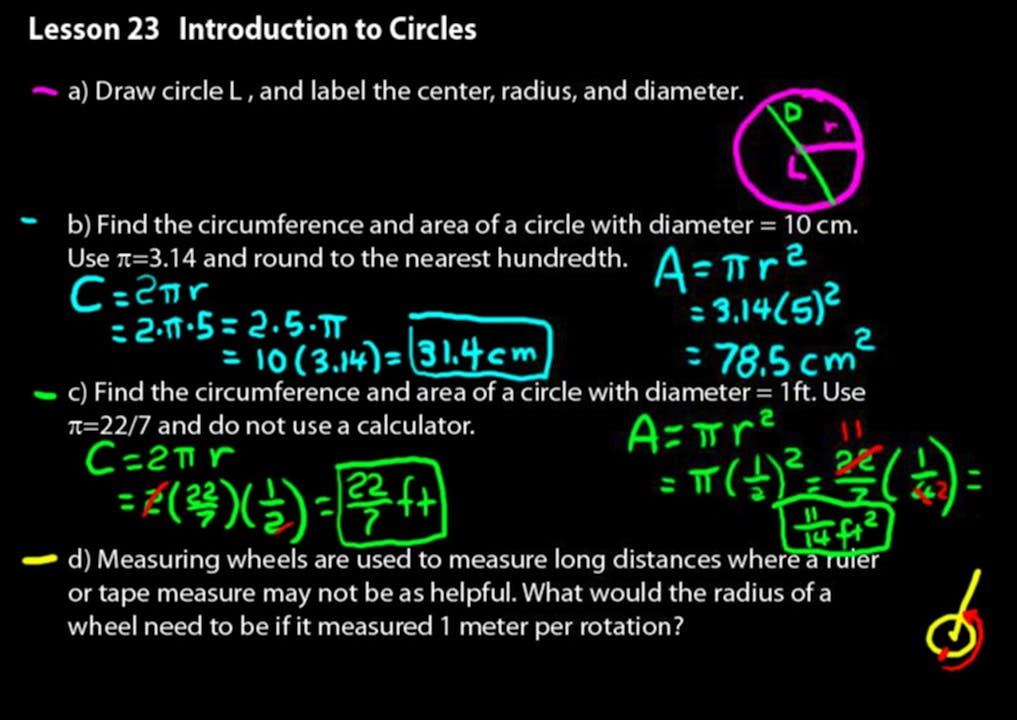 Lesson 23 Lecture DIVE Geometry - DIVE into Math and Science