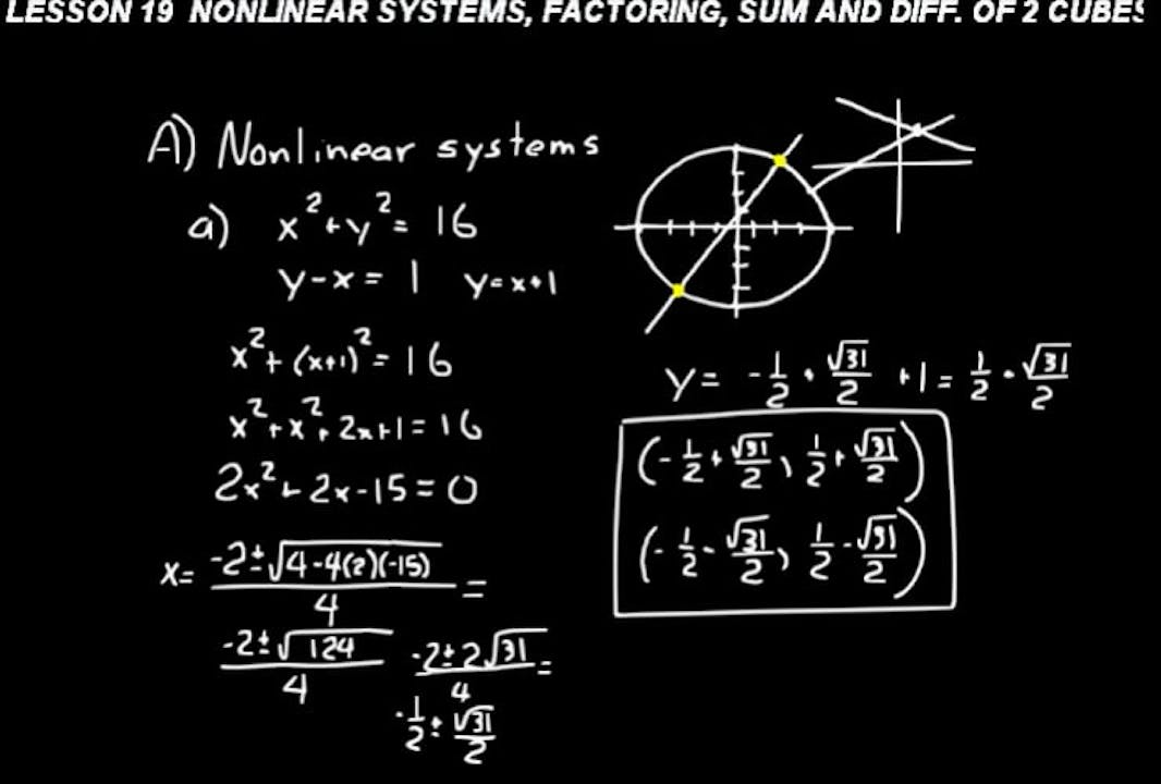 Lesson 19 DIVE Advanced Math - DIVE into Math and Science