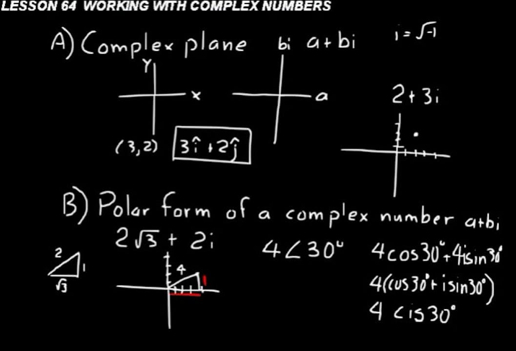Lesson 64 DIVE Advanced Math - DIVE into Math and Science