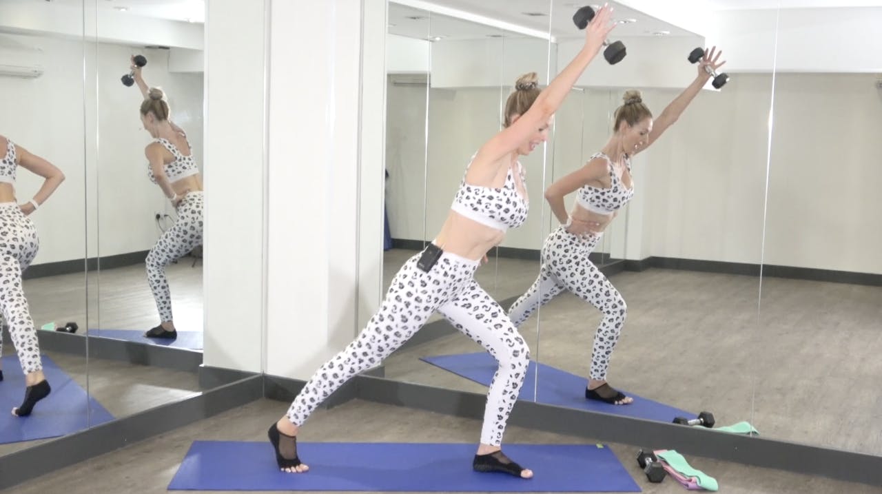 Low Impact Cardio Sculpt - Dynamic Pilates TV - On-demand Pilates Training
