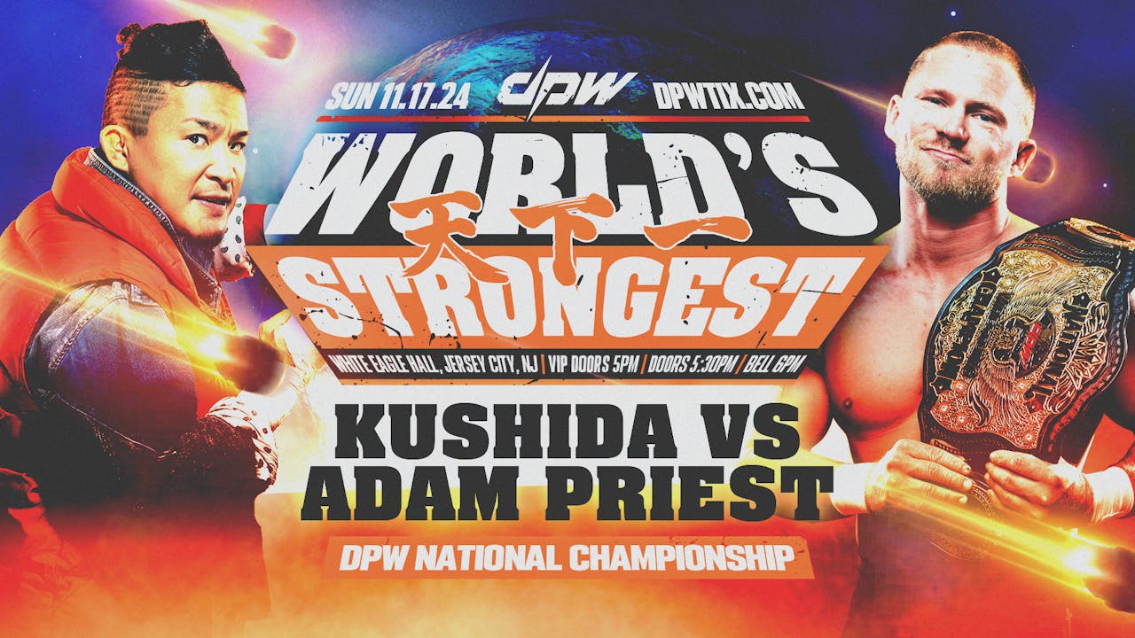 KUSHIDA vs Adam Priest - DPW On Demand