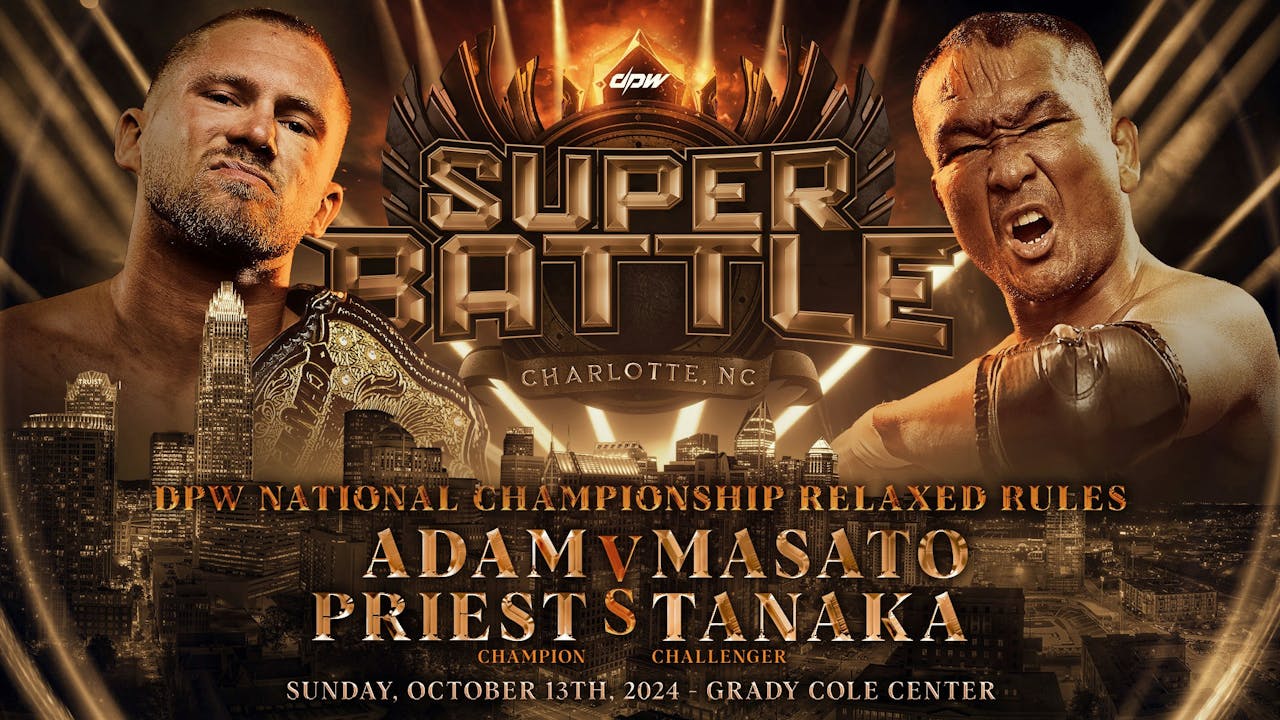 Adam Priest (c) vs Masato Tanaka - DPW On Demand
