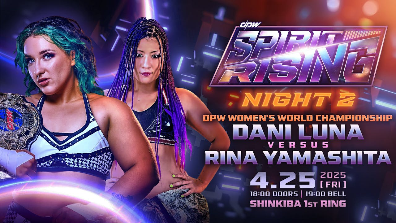 Dani Luna (c) vs Rina Yamashita - DPW On Demand