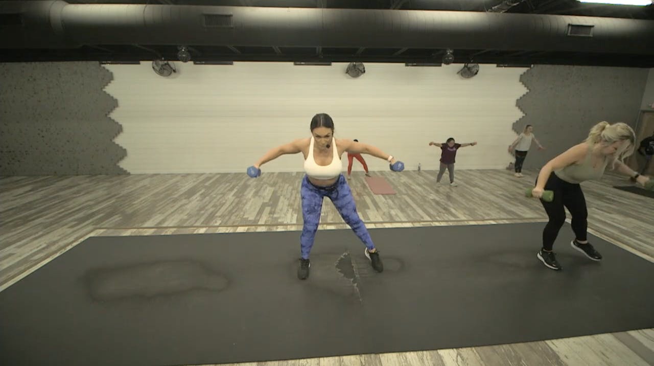 Back, Biceps, Abs 12-15-22 HIIT2FIT w/Jessica - Dance Fitness with Jessica