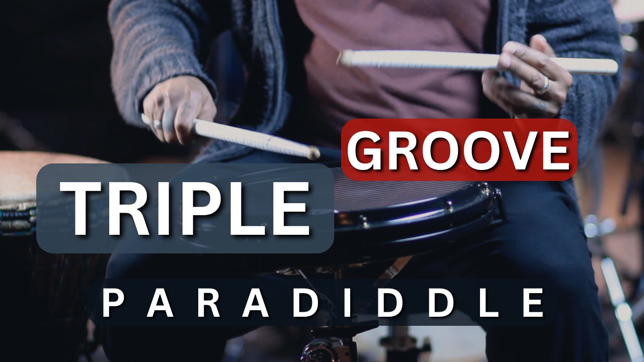 Triple Paradiddle Groove - DRUM TIP TUESDAY