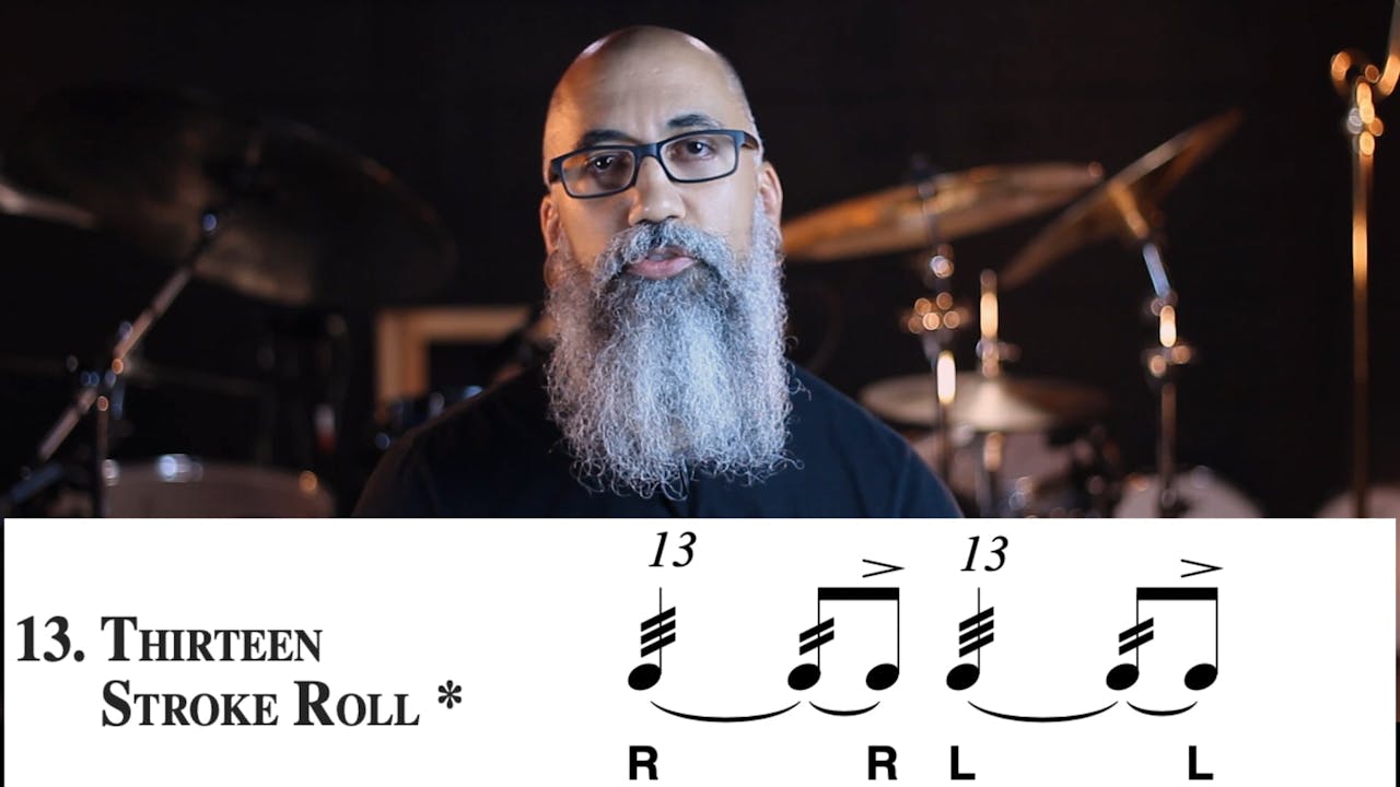 THIRTEEN STROKE ROLL - DRUM TIP TUESDAY