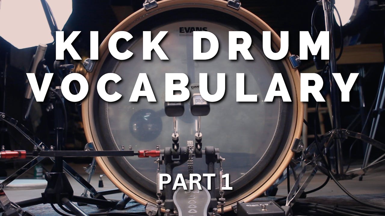 KICK DRUM VOCABULARY part 1 - KICK DRUM VOCABULARY - DRUM TIP TUESDAY