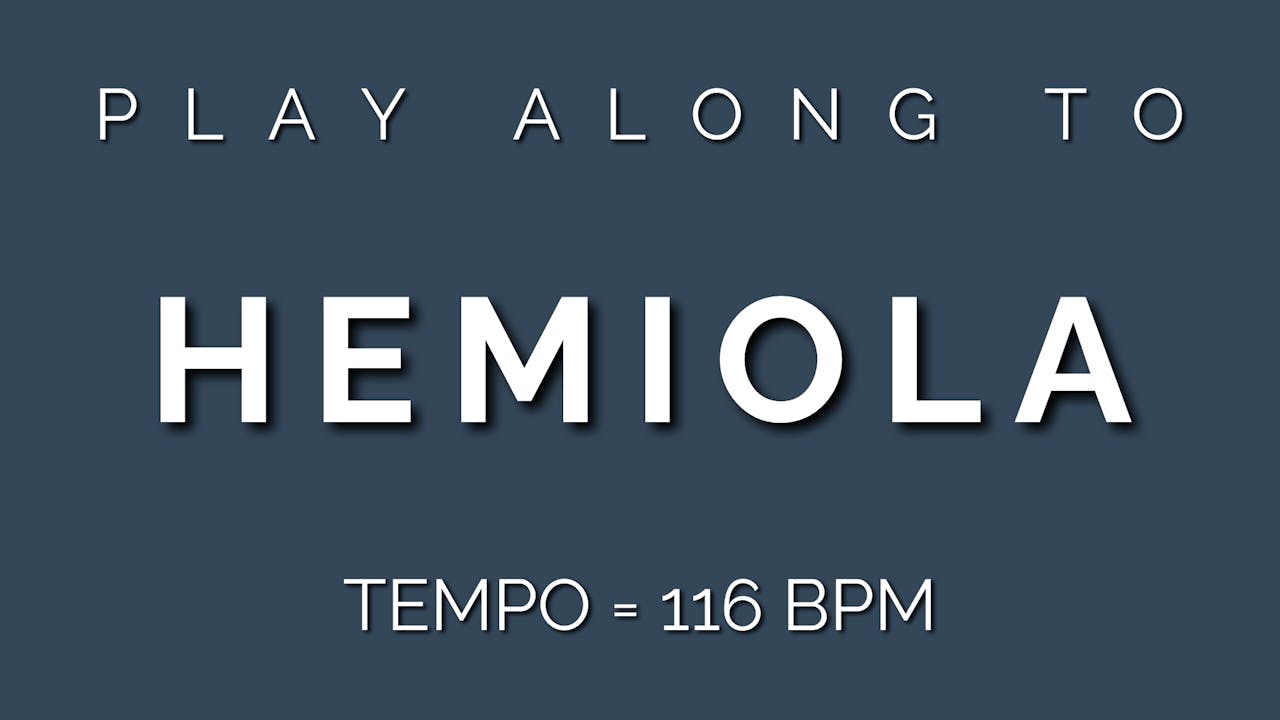 HEMIOLA - DRUM TIP TUESDAY