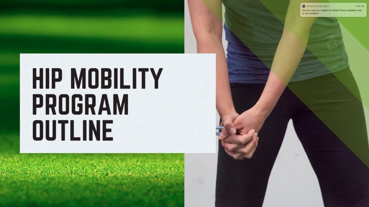 Hip mobility program outline - Dynamic Motion Golf TV