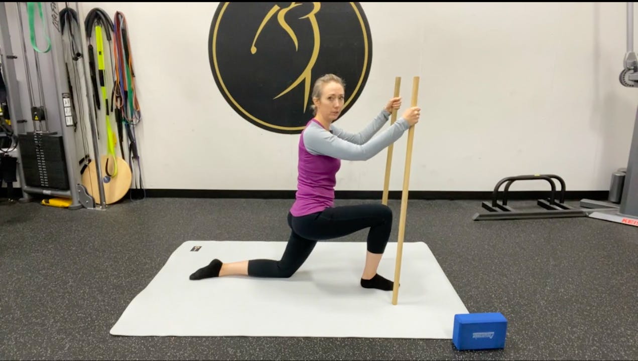 Hip flexor stretch - Dynamic Motion Golf TV