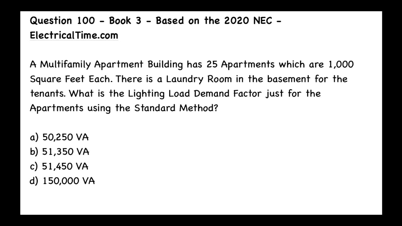 2020-03-100 NEC 220.42 Table - Multifamily Standard Lighting Load Calc ...