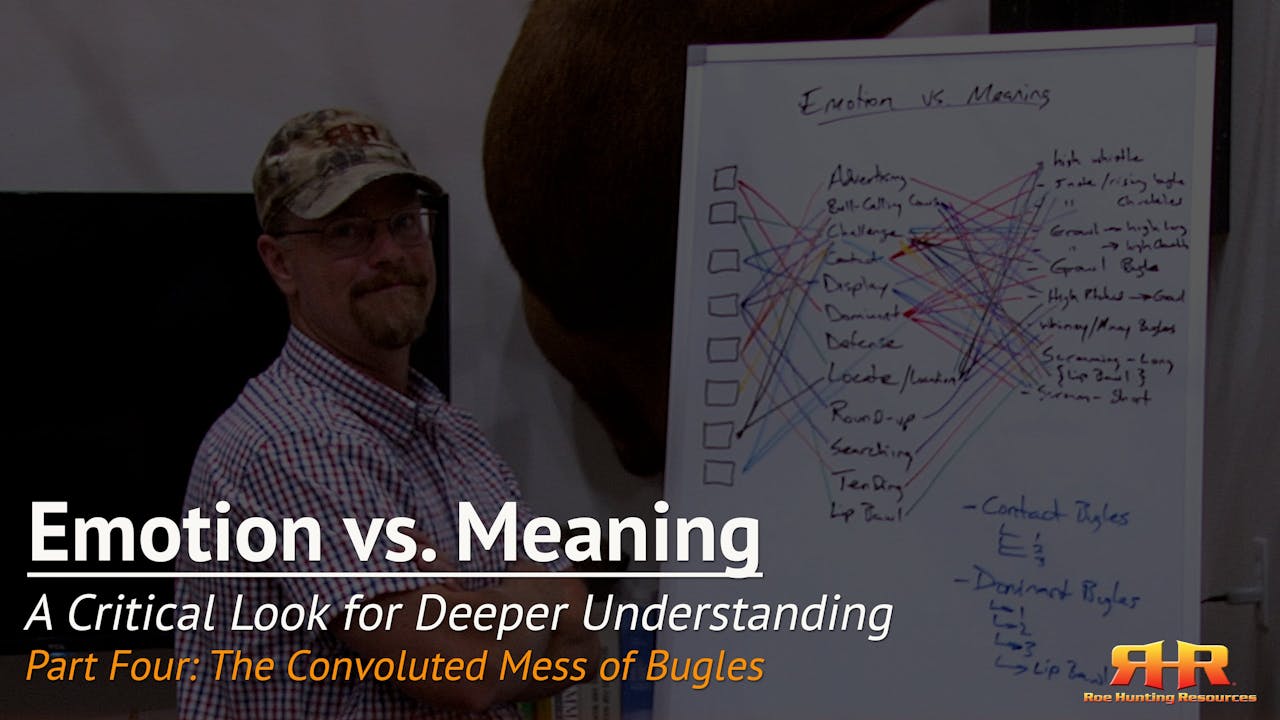 Part Four: The Convoluted Mess of Bugles - Emotion vs. Meaning - Elk ...