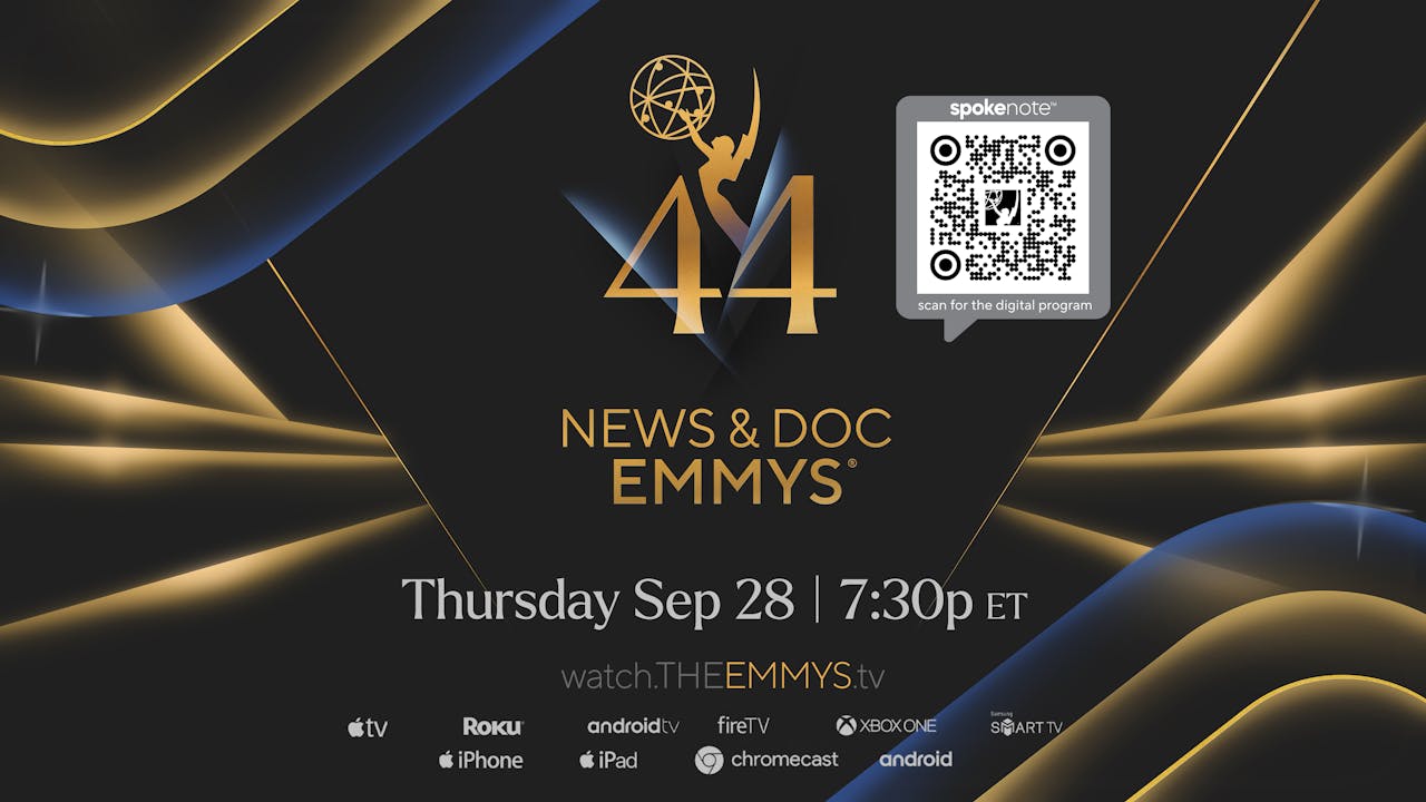 The 44th Documentary Emmy® Awards Ceremony 9/28 - The Emmys®