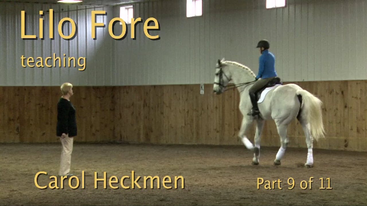 FarmVet/USDF Adult Clinic: Moving Up from Intermediate | Lilo Fore ...