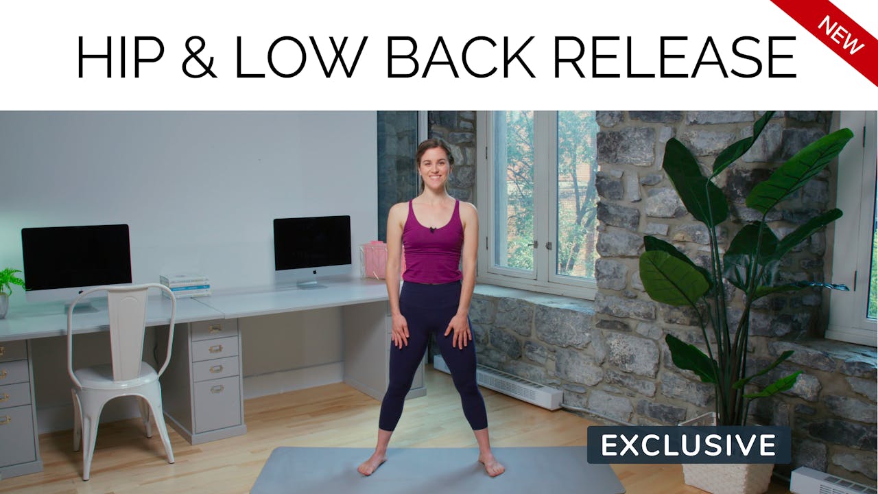 Desk Workout: Hip & Low Back Release - Essentrics TV