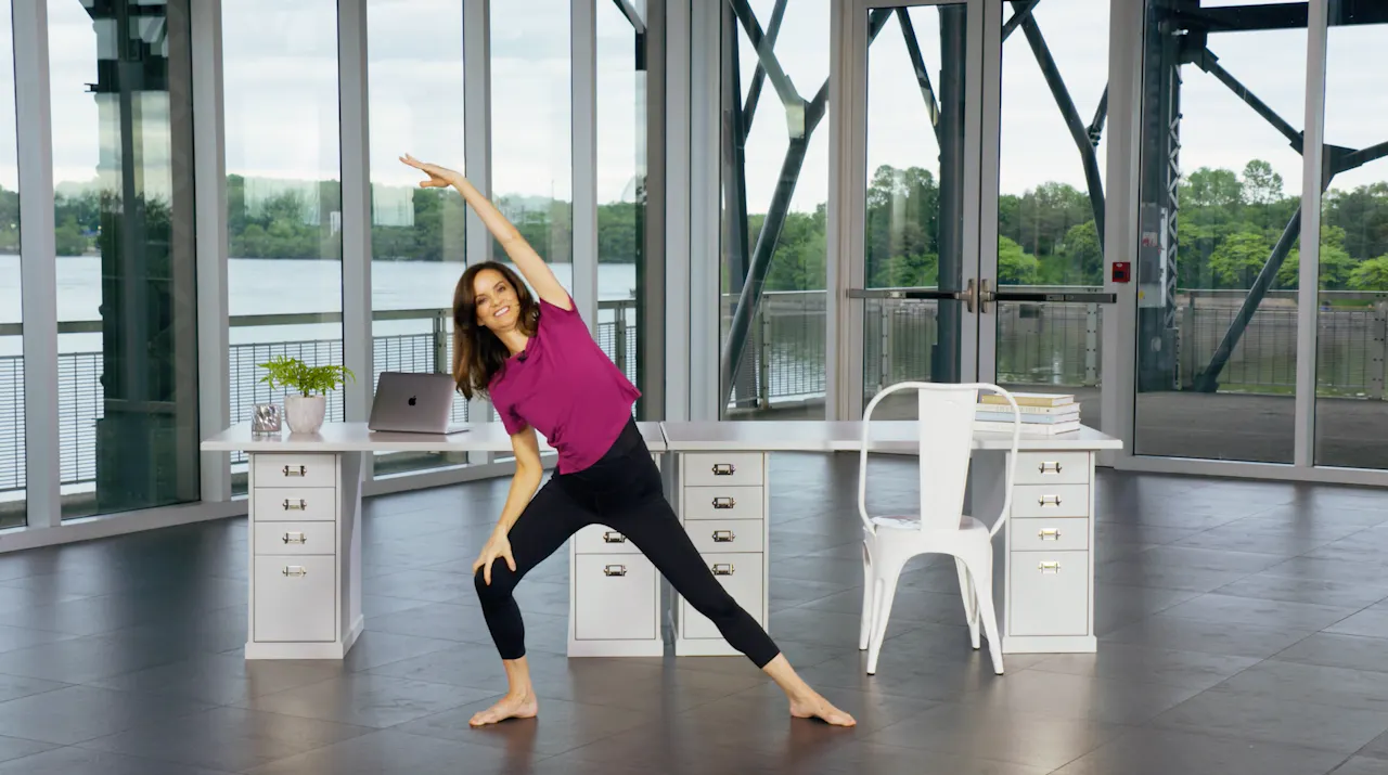 Desk Workout: Back Strength & Posture Boost - Desk Workout Collection ...