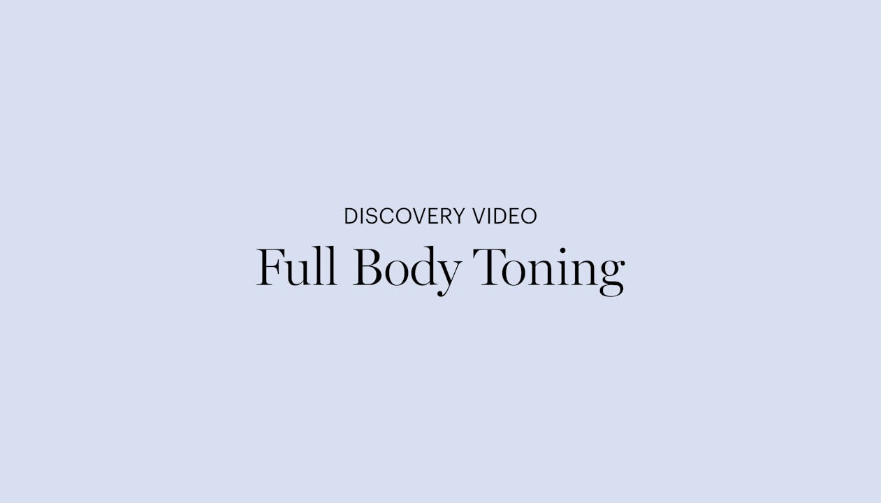 Discovery Video | Full Body Toning - Essentrics Limited Series ...