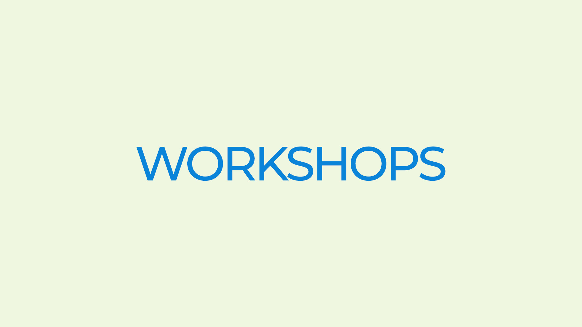 Workshops - Essentrics TV