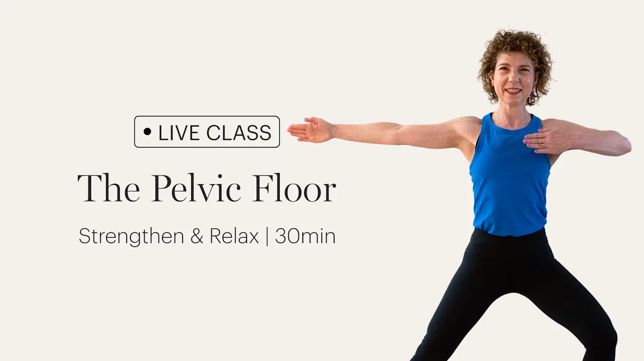 Strengthen & Relax the Pelvic Floor | Pelvic Floor Wellness Program ...