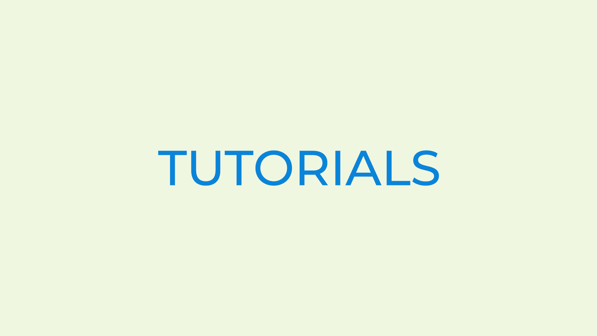 Getting Started, Tutorials & Workshops - Essentrics TV