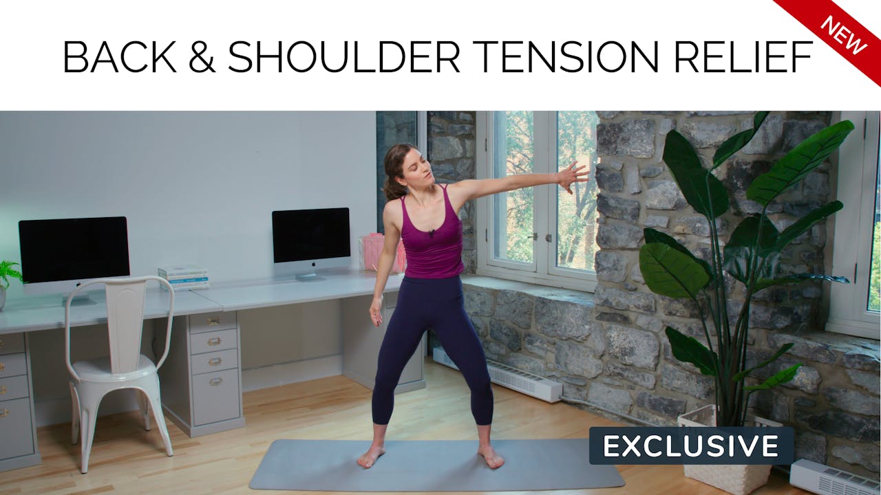 Desk Workout: Back & Shoulder Tension Relief - Essentrics TV