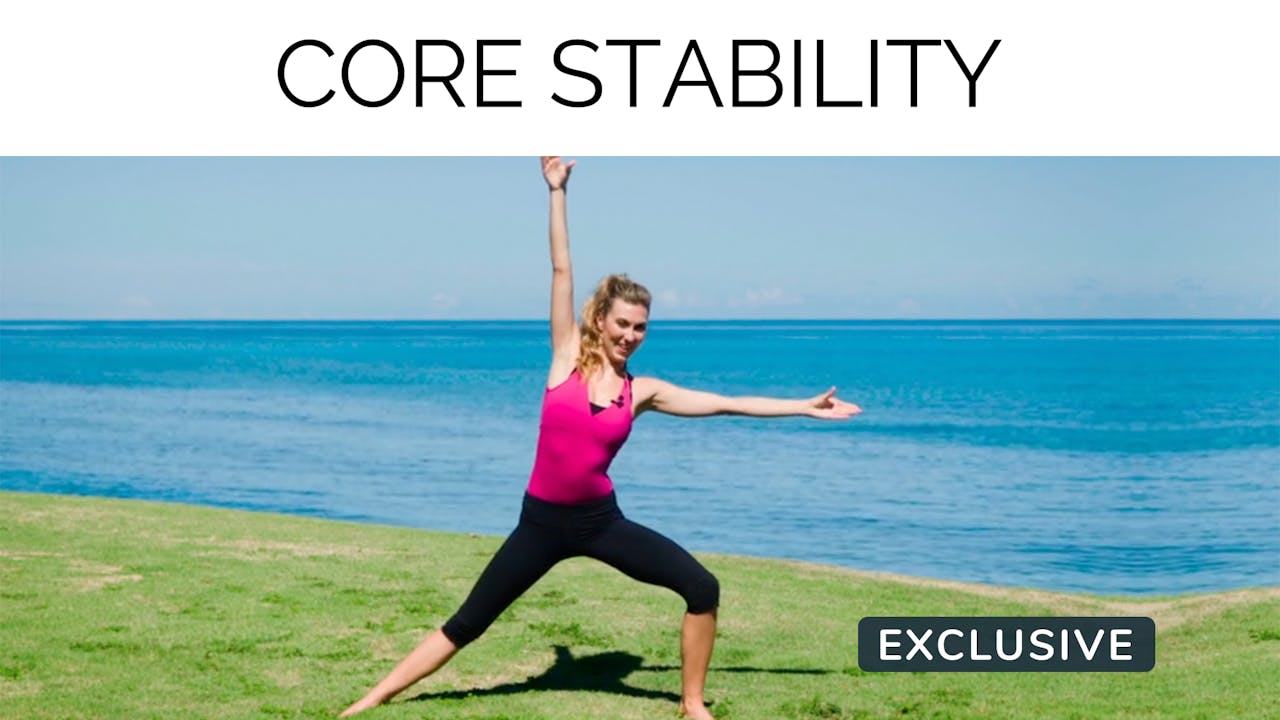Core Stability with Amanda Cyr - View Schedule - Essentrics TV