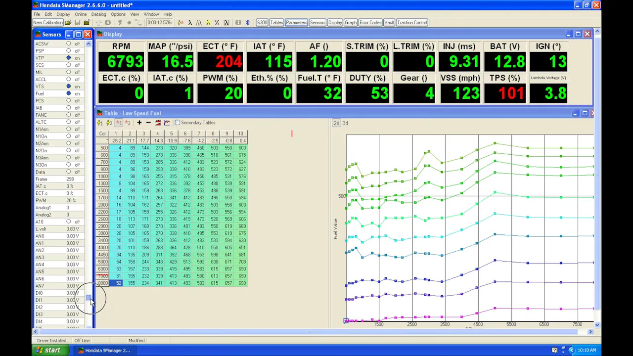 Hondata s300 Part 6: Setting Up Basic & Advanced Inputs - Hondata s300 ...