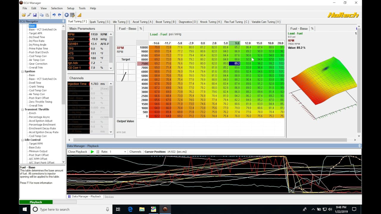 Haltech Part 31: Dataviewer Basics - Evans Performance Academy