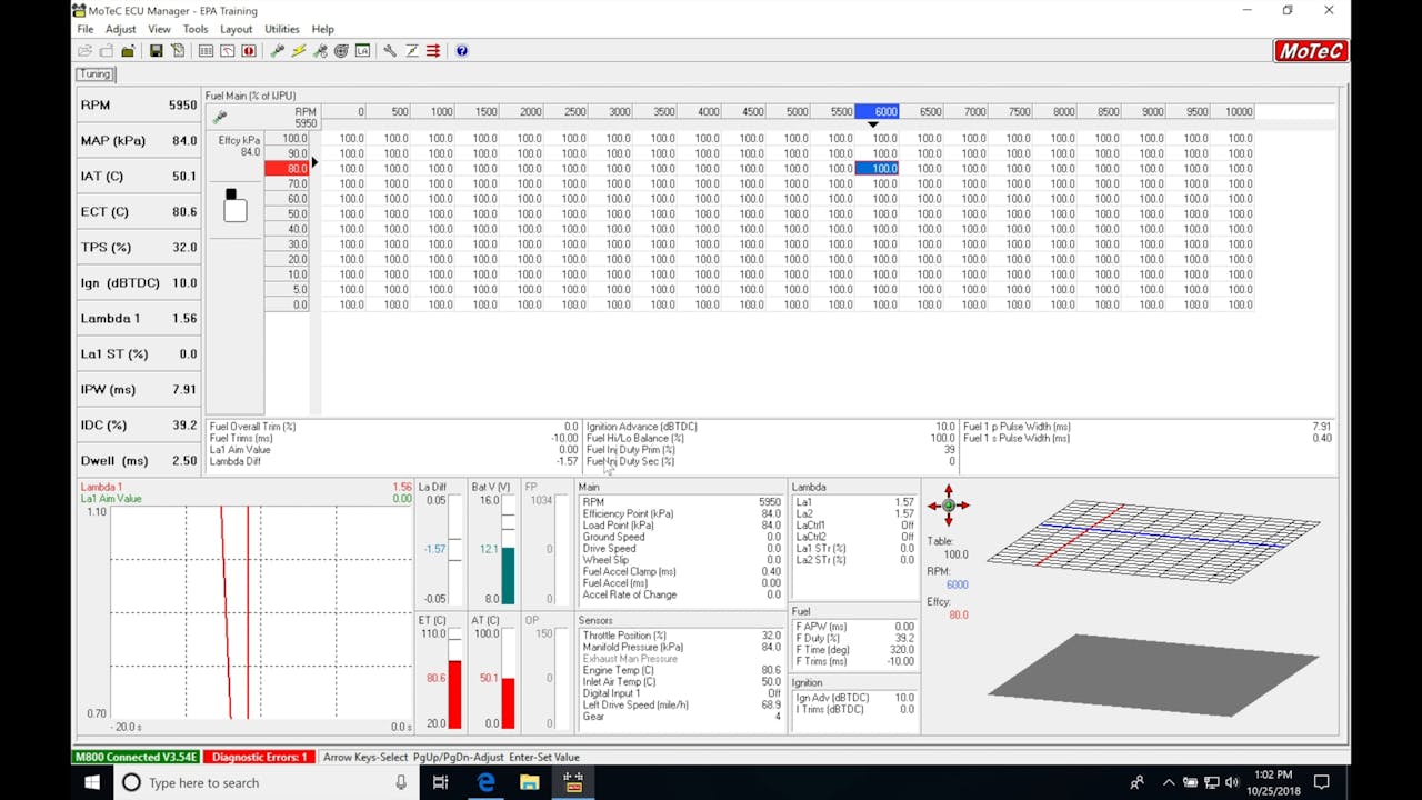 Motec Hundred Series Training Part 18: Closed Loop Lambda - Evans ...