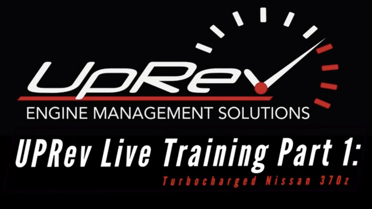 Uprev Live Training Part 1: Turbocharged Nissan 370z - Uprev Master ...