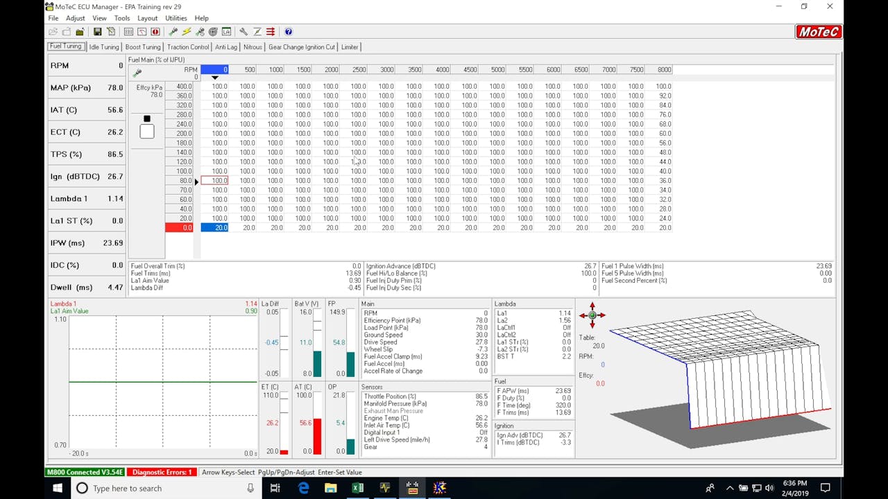 Motec Hundred Series Training Part 32: Diagnostics - Motec Hundred ...