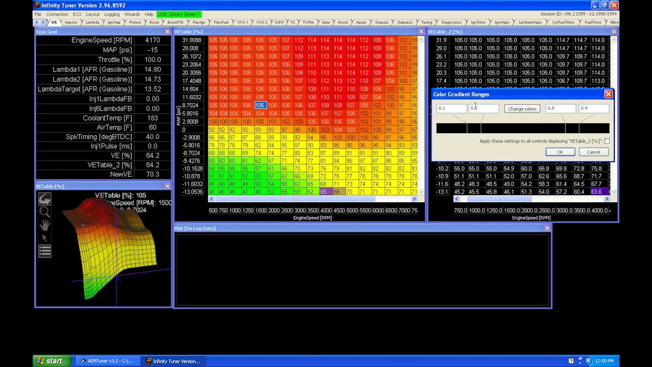 AEM Infinity Part 29: Secondary VE Table - AEM Infinity Training Course ...