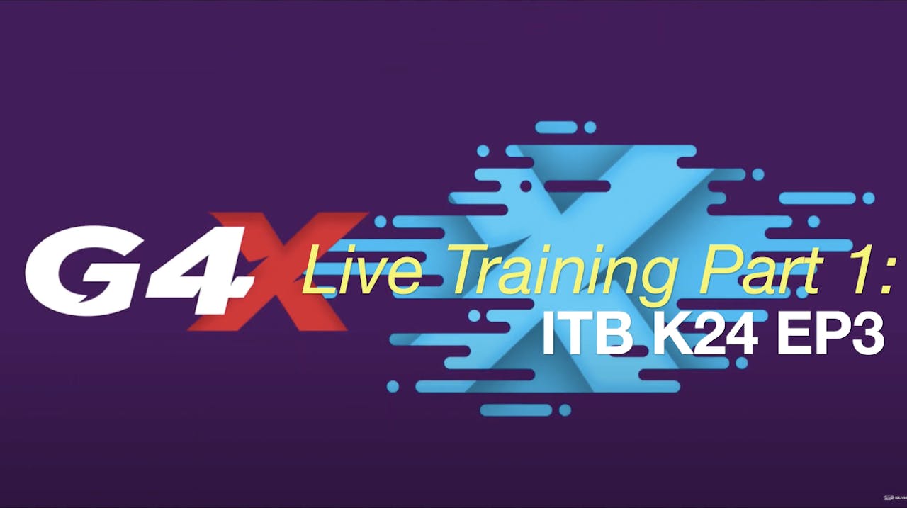 Link G4x Live Training Part 1: NA ITB K24 - Link G4x Training Course - Evans Performance Academy
