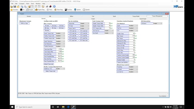HP Tuners GM Gen 4 Training Part 36: Shift Press, Shift Timing, Torque ...