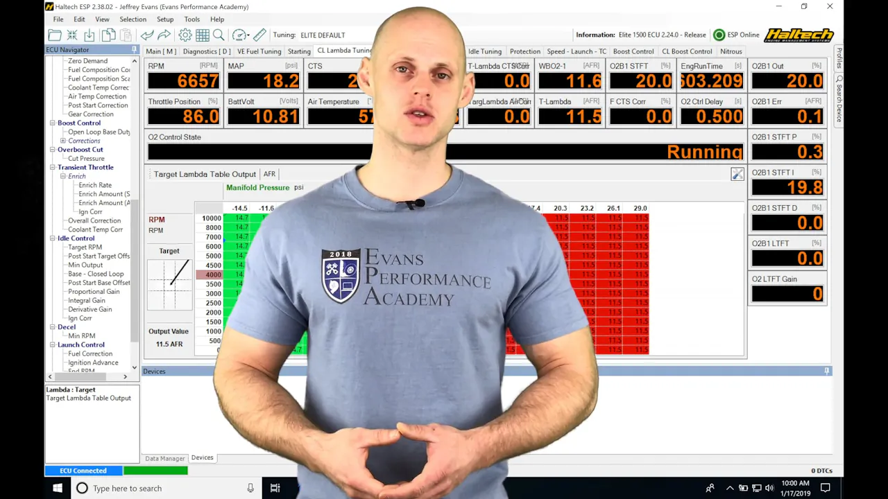 Haltech Elite Part 29: Variable Cam Control - Evans Performance Academy