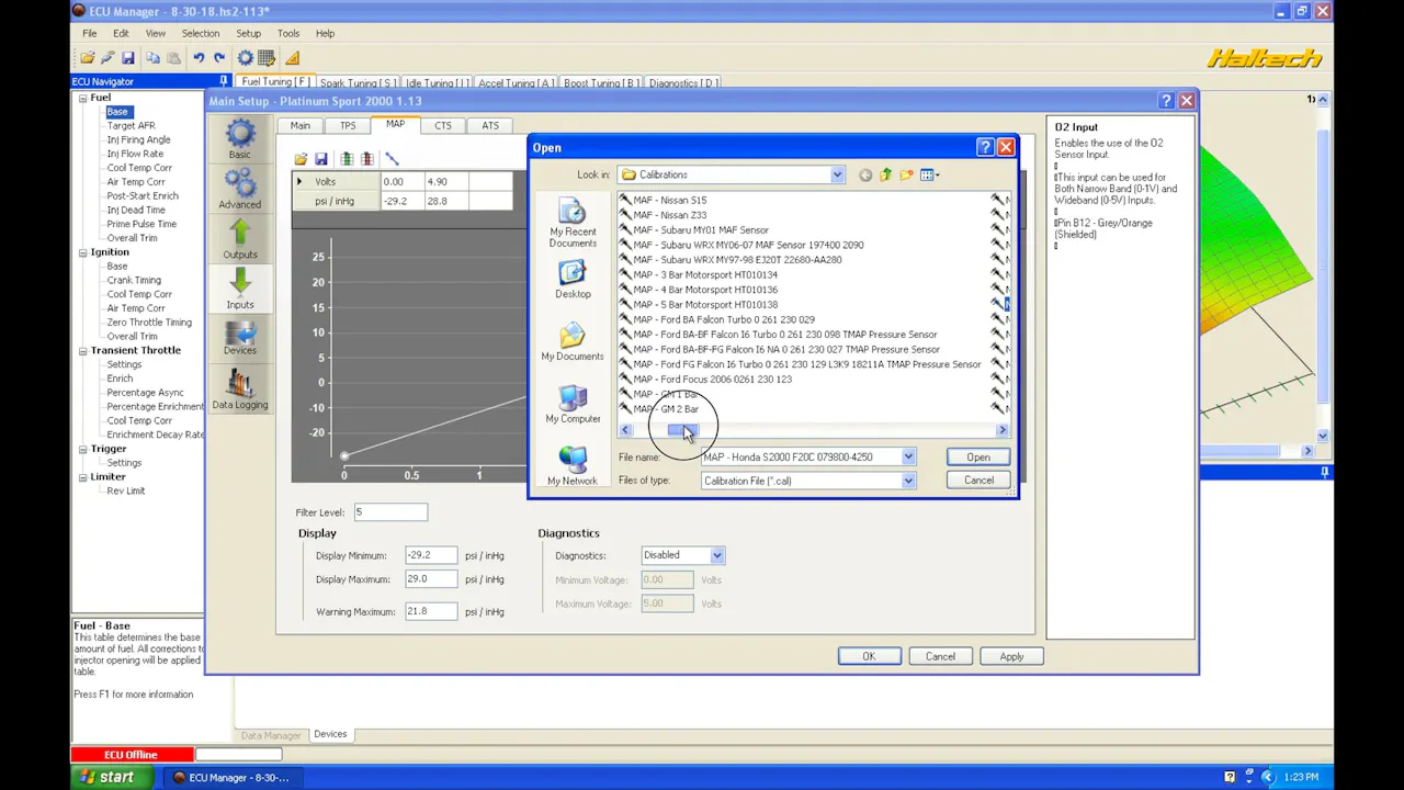 Haltech Part 7: Configuring Inputs - Evans Performance Academy