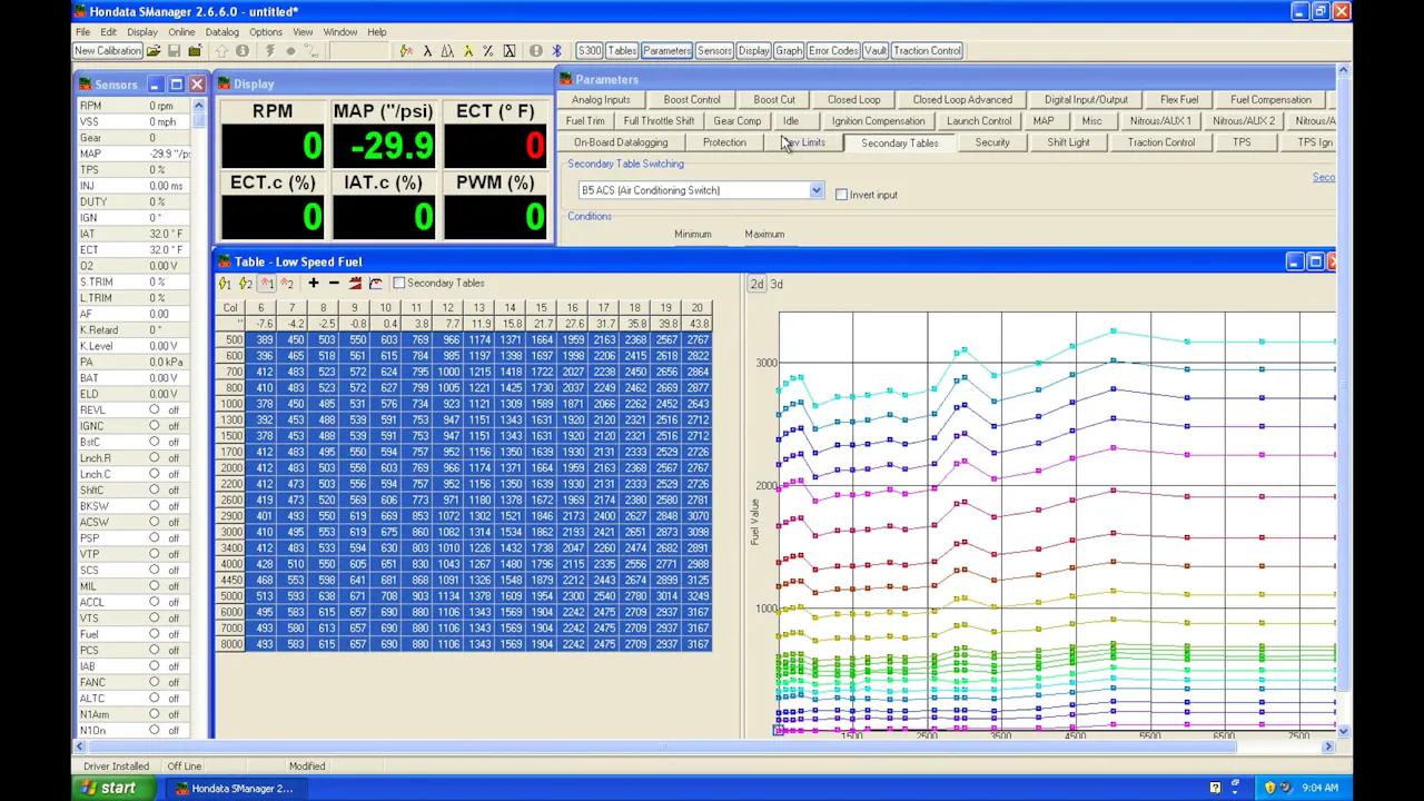 Hondata s300 Part 13: Secondary Tables - Hondata s300 Training Course ...