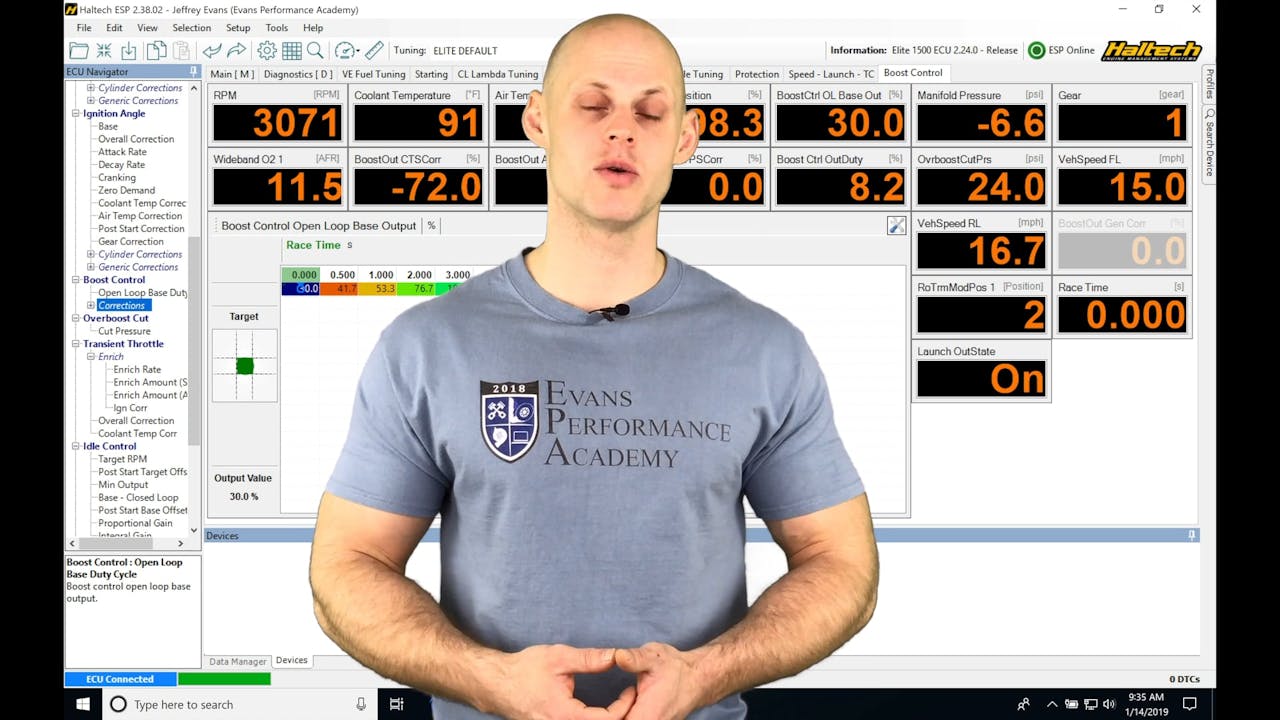 Haltech Elite Part 23: Closed Loop Boost Control - Evans Performance Academy