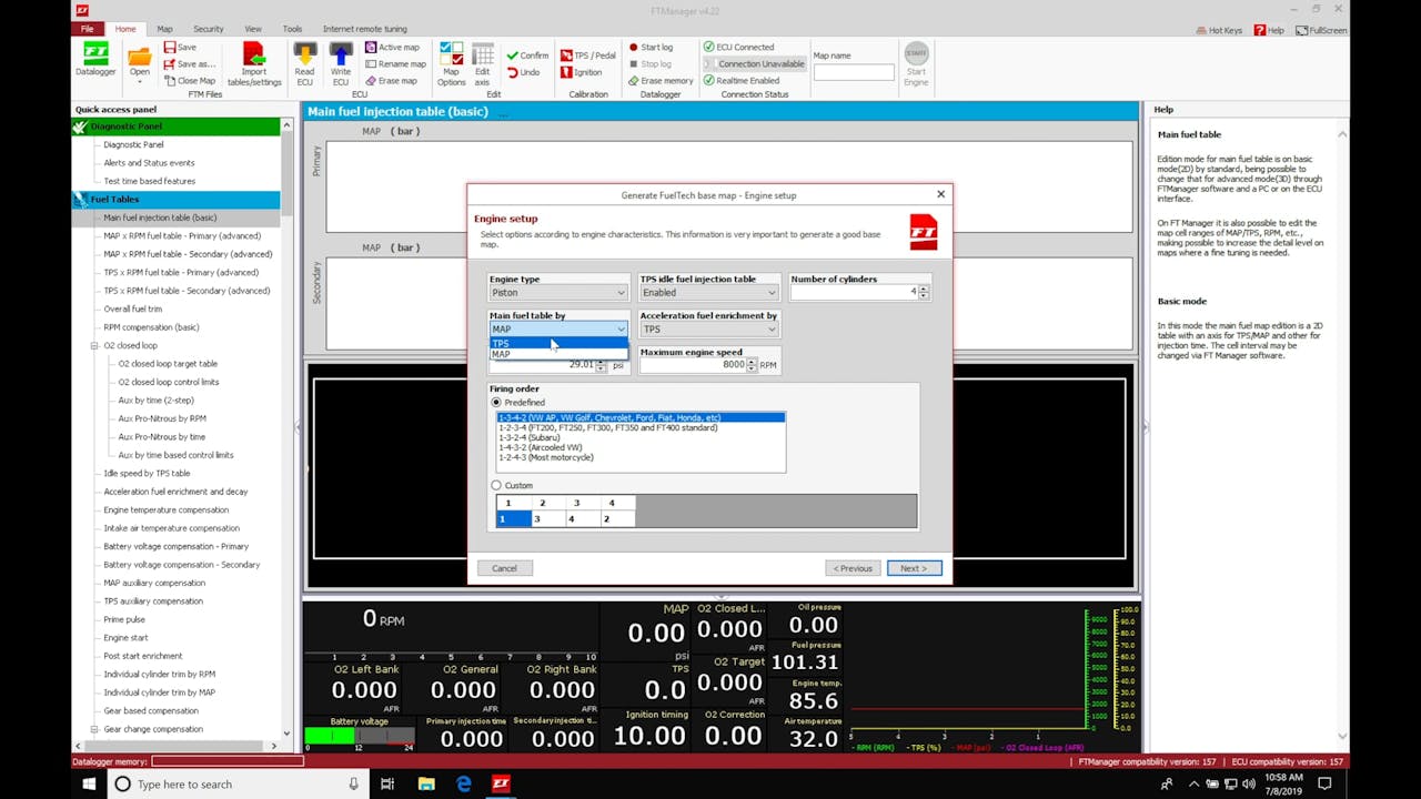 Fuel Tech Part 4: Basemap creation - Fuel Tech Training Course - Evans ...